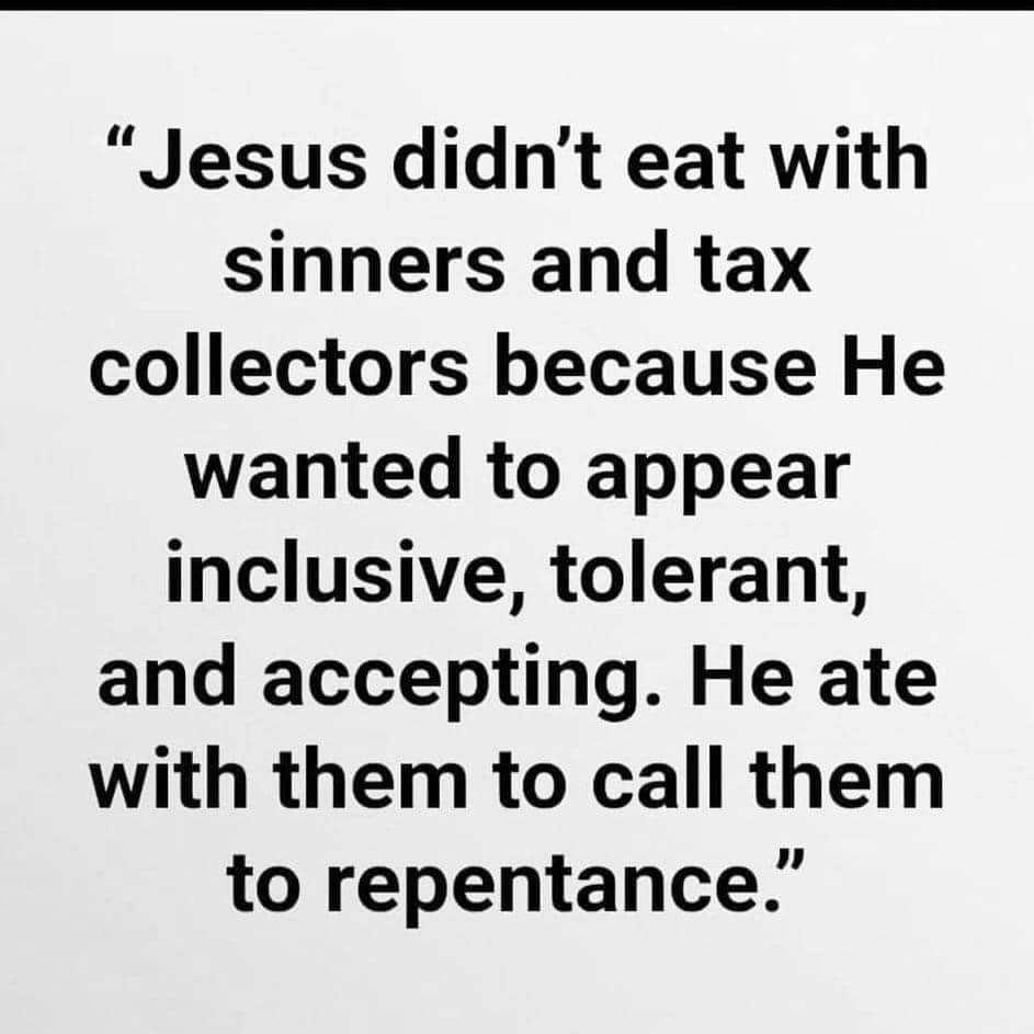 Jesus, Sinners, and Repentance – Dr. Stan's Study